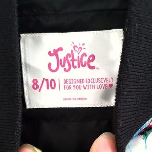 Justice | Jackets & Coats | Justice Satin Bomber Jacket | Poshmark